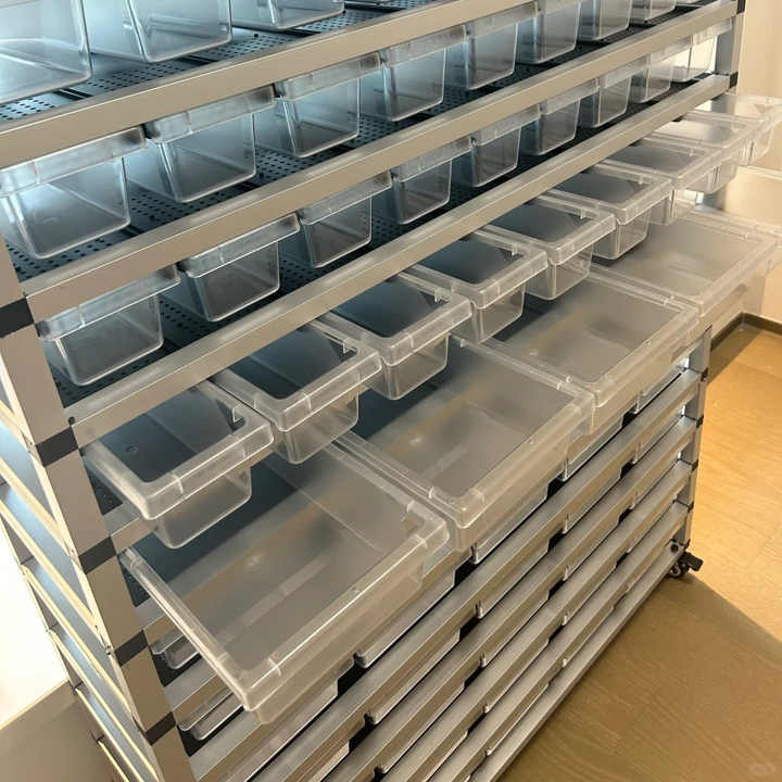 4515L Modular Reptile Snake Rack - Durable Indoor Pet Cage, OEM