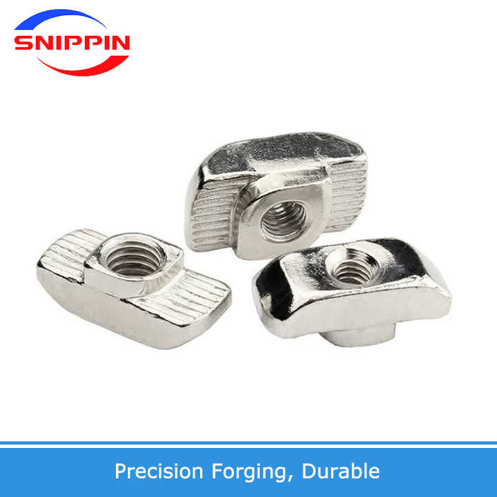 304 Stainless Steel Sliding T Block Square Nuts T-Track Sliding Hammer ...