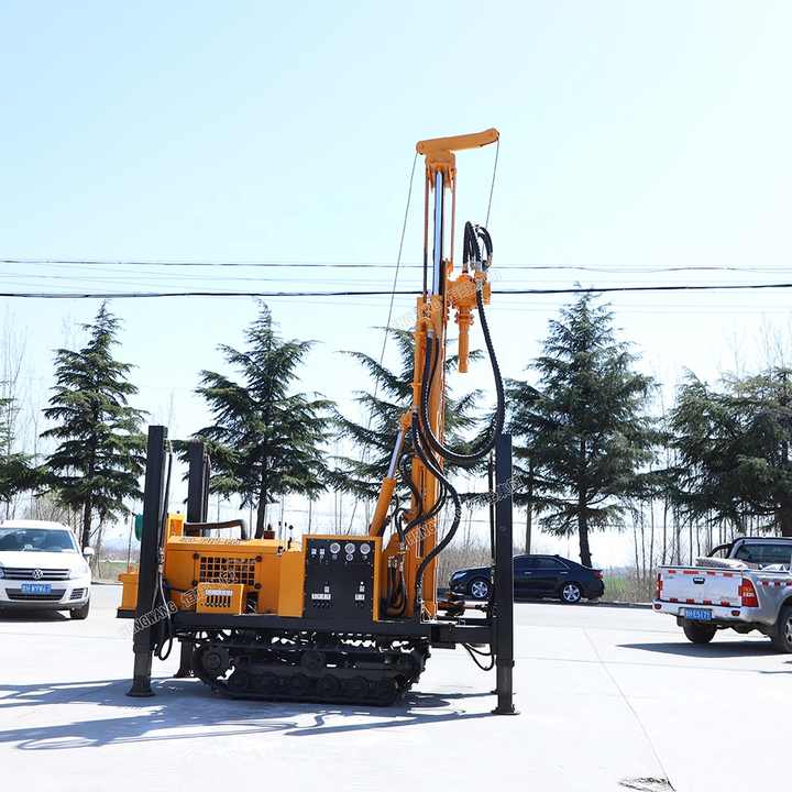 65kw Crawler Homemade Shallow 200m Water Well Drilling Rig