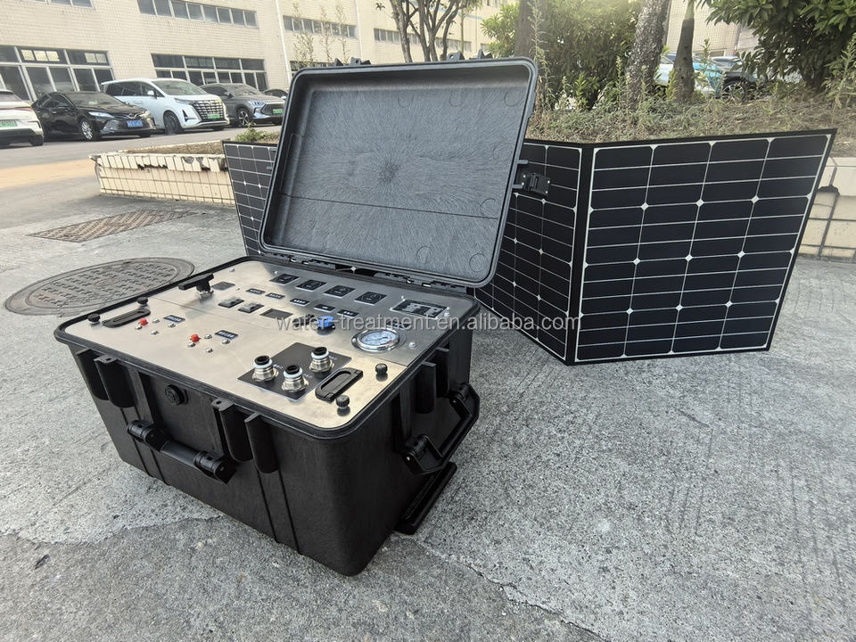 Portable Solar Water Filter Machine – 300L/H UF Purification System for ...