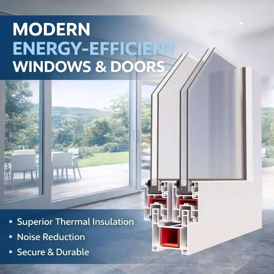 UPVC Horizontal Sliding Windows Double Glazed Hurricane Proof ...