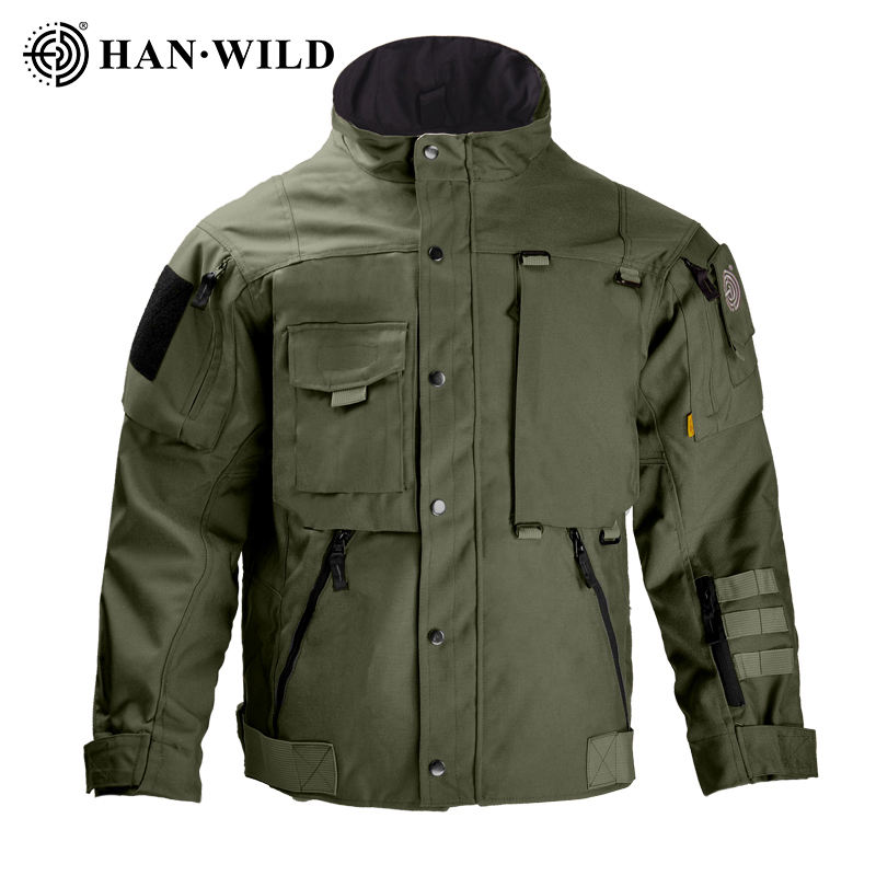 HAN WILD Mark Jacket Windproof and Waterproof Outdoor Jacket 1050D ...