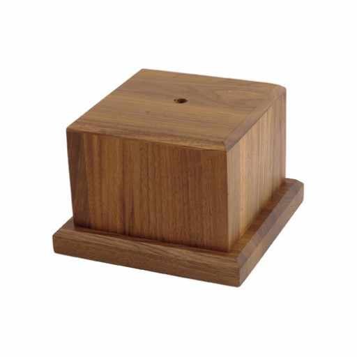 Custom Wooden Award Trophy Base - Elegant & Durable