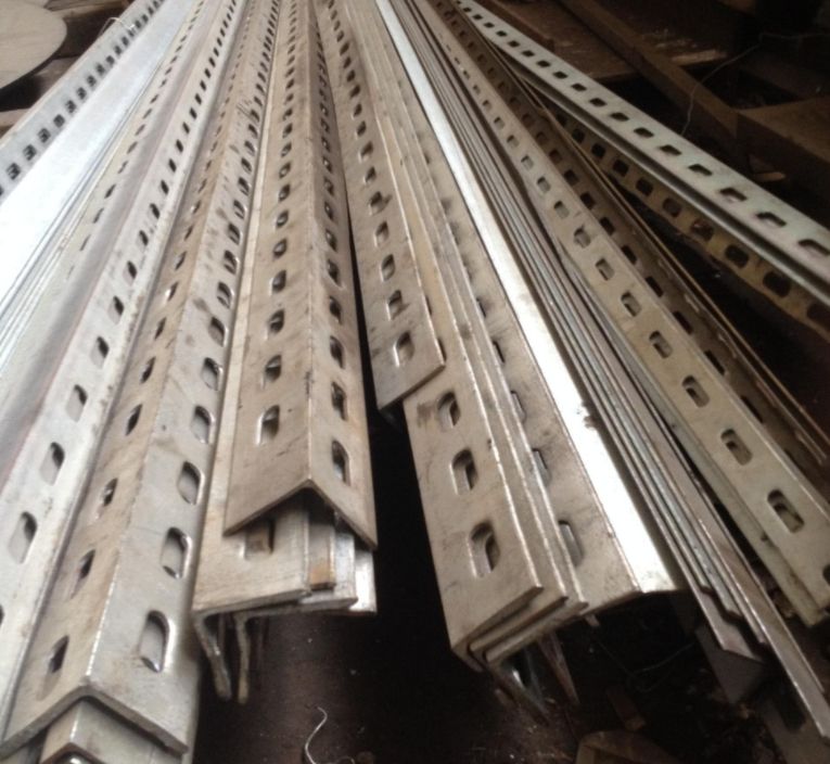 Perforated Stainless Steel Angle Bar 304/316 - 50x50mm, 6 Meter Length ...