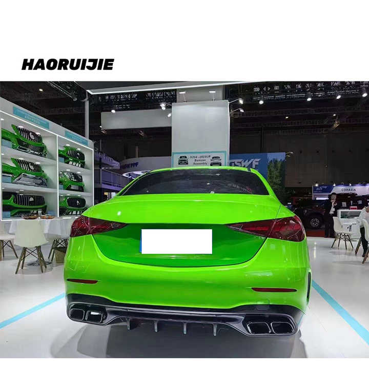 Hot Facelift Body Kits for Mercedes Benz W205 Modified to New W206 ...