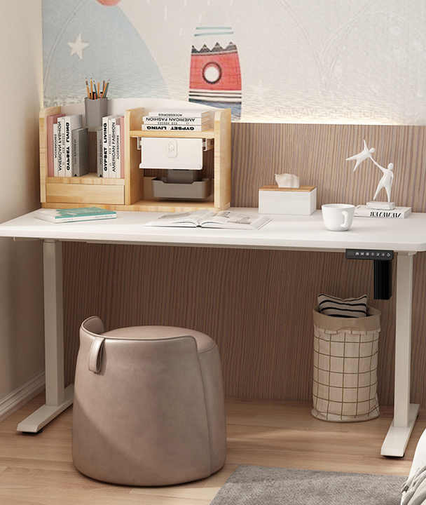 Standing Desk Non Adjustable - Modern Executive Sit Stand Desk