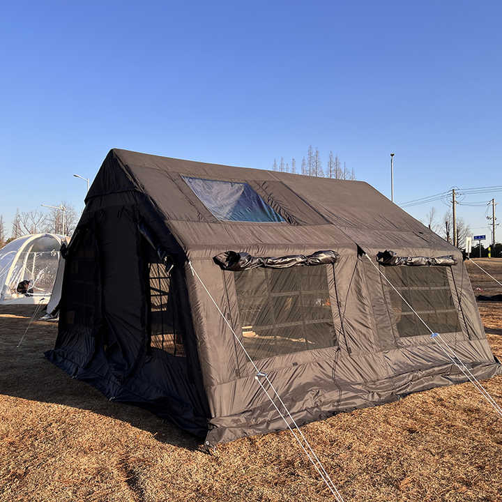 4 Season Luxury Camp Tent - Inflatable Camping Tube Tent