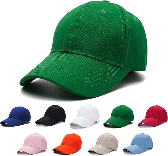 Adjustable Baseball Dad Hat - Wholesale & Hand Embroidered