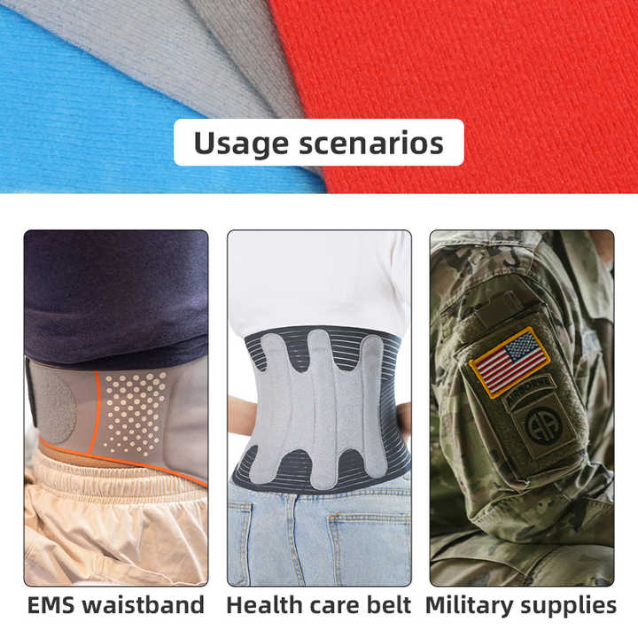 Factory Straight Hair Nylon Elastane Fabric Custom Ems Waistband Health ...