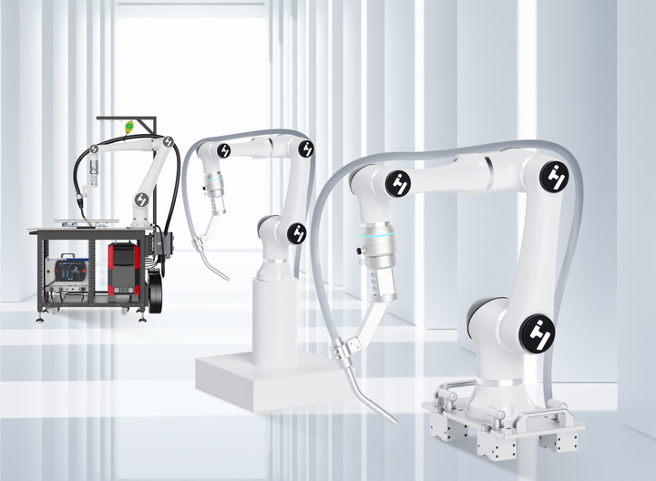 HANS Elfin5-Pro 6 Axis Cobot 5kg Payload Collaborative Robot With Robot Arm Controller for ...