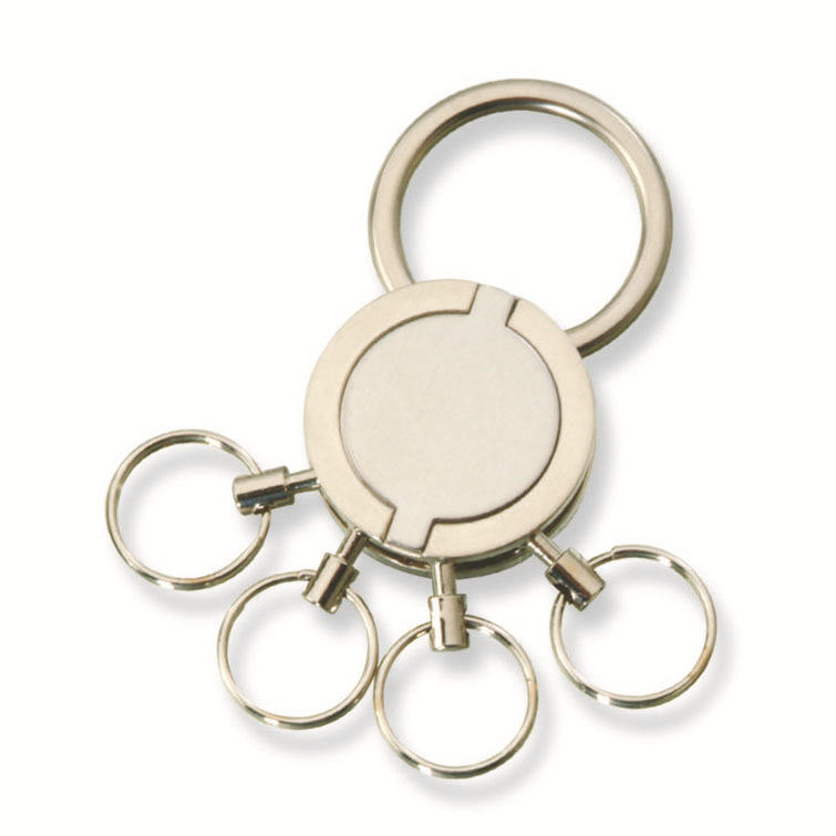 Round Key Chain With Lifting Ring 3- 5-Ring Removable Key Chain ...