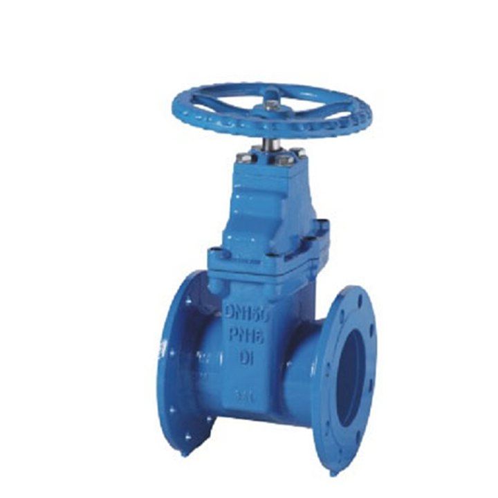 BS5150 PN16 OS&Y CAST IRON Flanged Hard Gate Valve With Handwheel ...