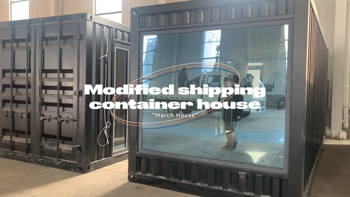 40 Foot Prefabricated Container - Luxury Coffee Shop House