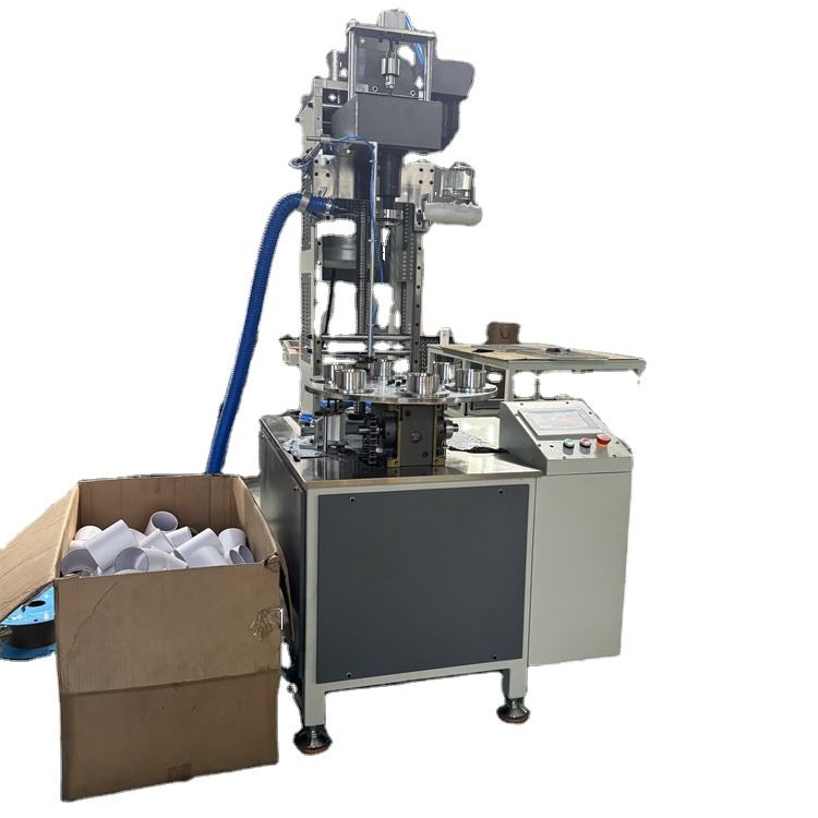 360° All-Round Paper Tube Edge Curling Machine Automatic Ejection ...