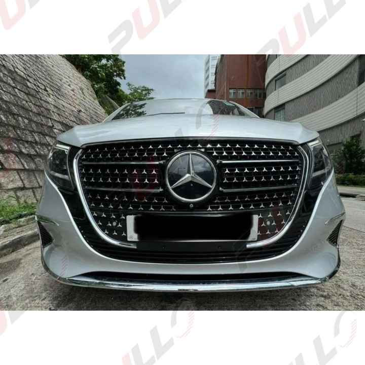 Car Bumpers with Grille Led Lamp for Benz V Class Vito 2019+ W447 ...