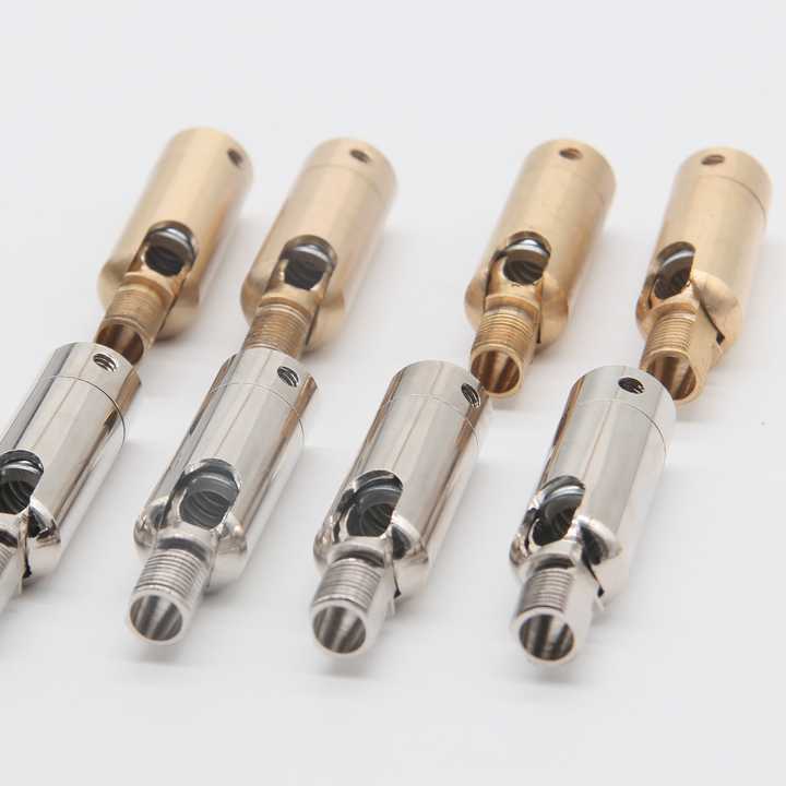 Brass Swivel Joint - Adjustable for Lamp and Display