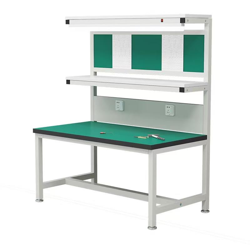 Space-Saving Foldable Portable Workbench with Silicone Mat for Mobile ...