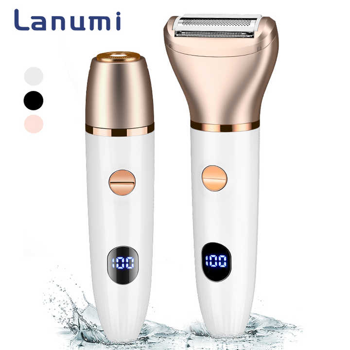 Lanumi 632 Women's Hair Removal Set - IPX4 Waterproof Trimmer