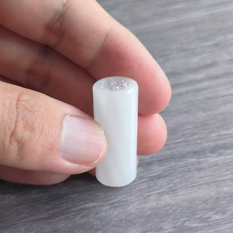 Spiral 7 Holes 9*30mm 10*30mm 11*30mm 12*30mm Clear Transparent Glass ...