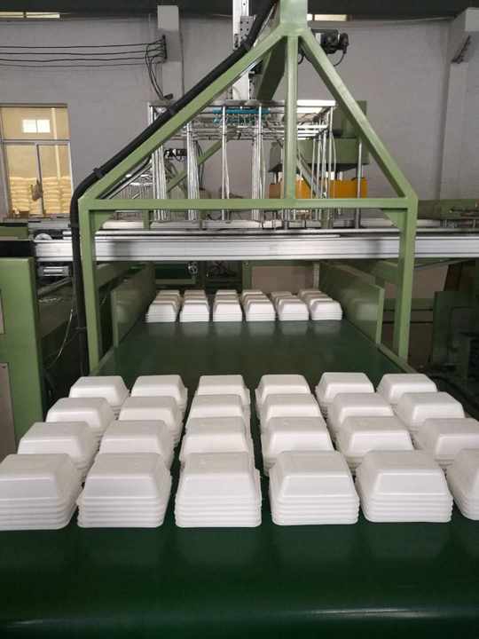 PS Foam Food Box Plates Making Machine - Automatic & Efficient