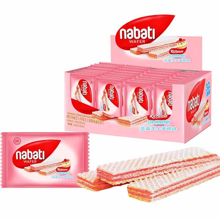 Richeese Naboti Cheese Wafer Biscuits - Exotic Snacks