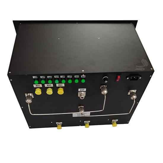 3 Channel UHF Transmitter Combiner for 2 Way Radio Repeater