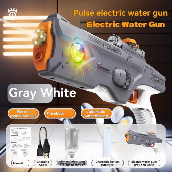 Long-Range Automatic Electric Water Guns for Adults 1350ML Plastic ...