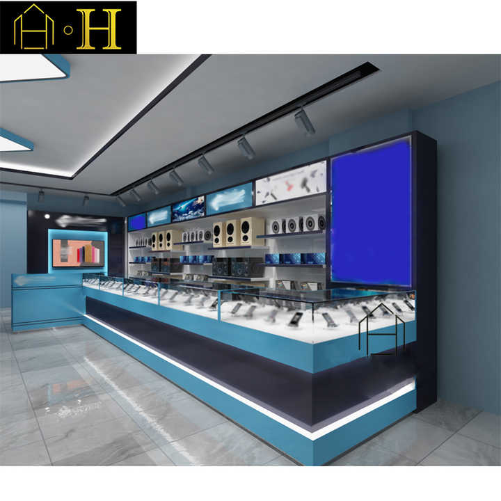 Mobile Phone Shop Counter Design - Customized Solutions