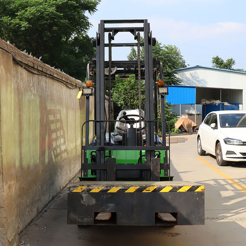 2Ton Electric Forklift Custom Painting Color Adjustable Load Capacity ...