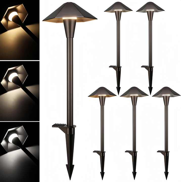 Die-casting Aluminum Low Voltage Outdoor Led Decorative Garden Wired ...