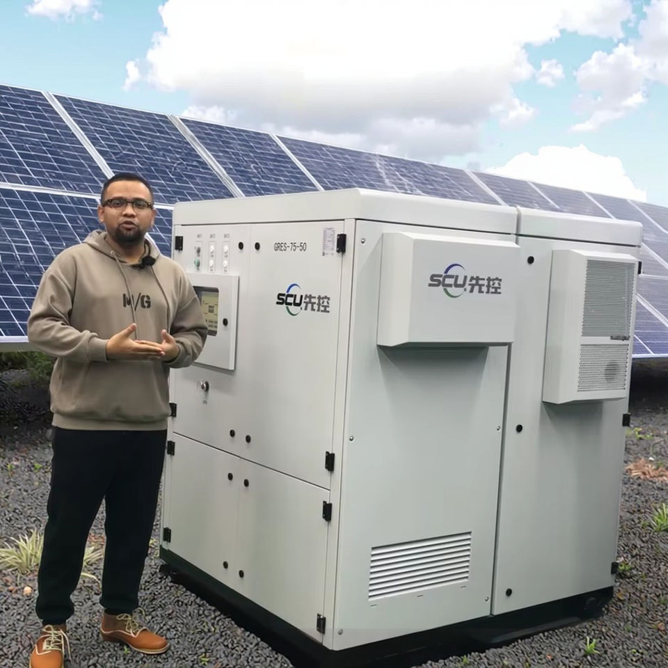 Microgrid All-In-One Battery Energy Storage Container 50kW 100kWh off ...