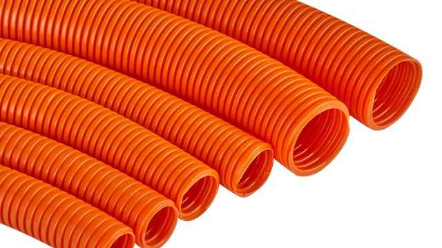 PP Corrugated Conduit Pipe - Flexible & Flame Resistant