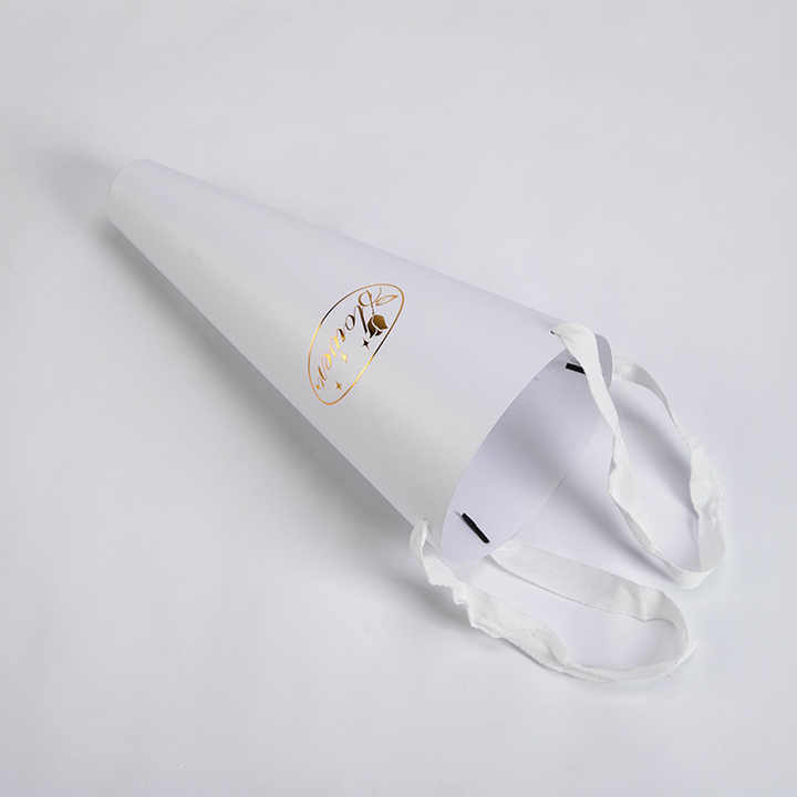 Ice Cream Cone Shape Packaging Paper Box Gift Flower Cones