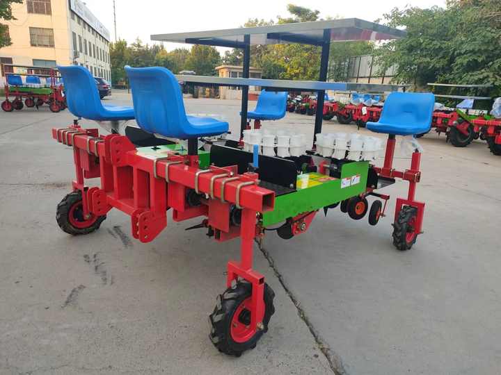 40-80HP Tractor Mounted 4-row Tomato Cabbage Onion Seedlings ...
