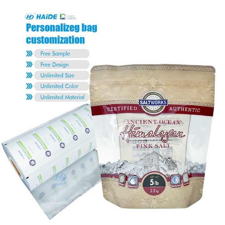 Sustainable Packaging Doypack Stand up Pouch Recycle with Easy Tear ...