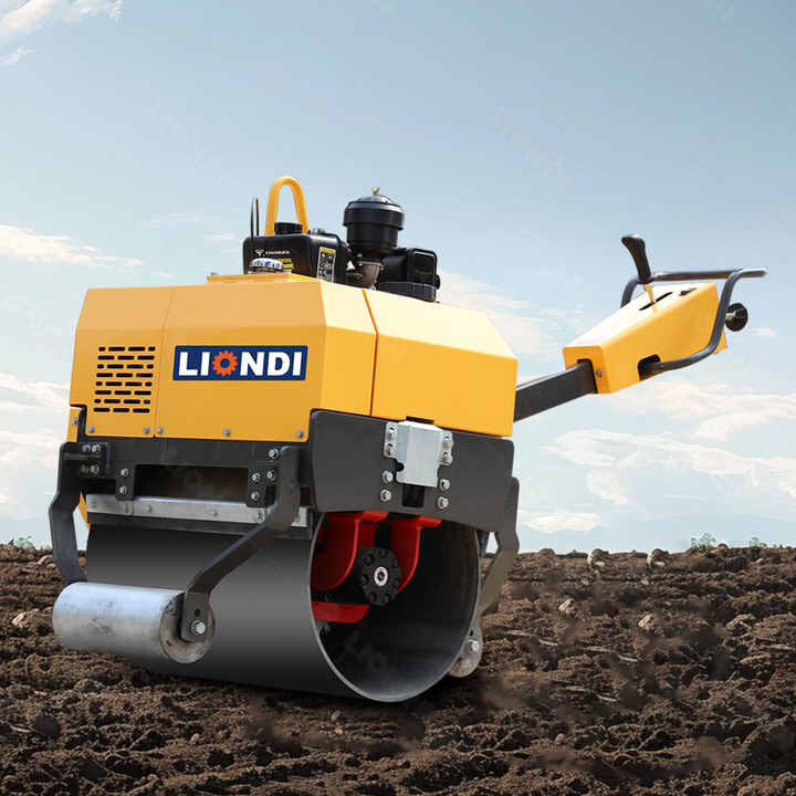 Super Mini Single Drum Fully Hydraulic Vibratory System Road Roller ...