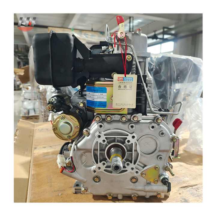 195F 6.5HP Air-Cooled Vertical Shaft Diesel Engine - 1 Year Warranty