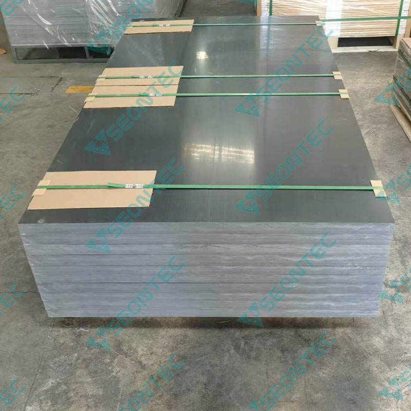 Factory Supplier PVC Sheet Plate Plastic Sheets Board Grey Black White ...