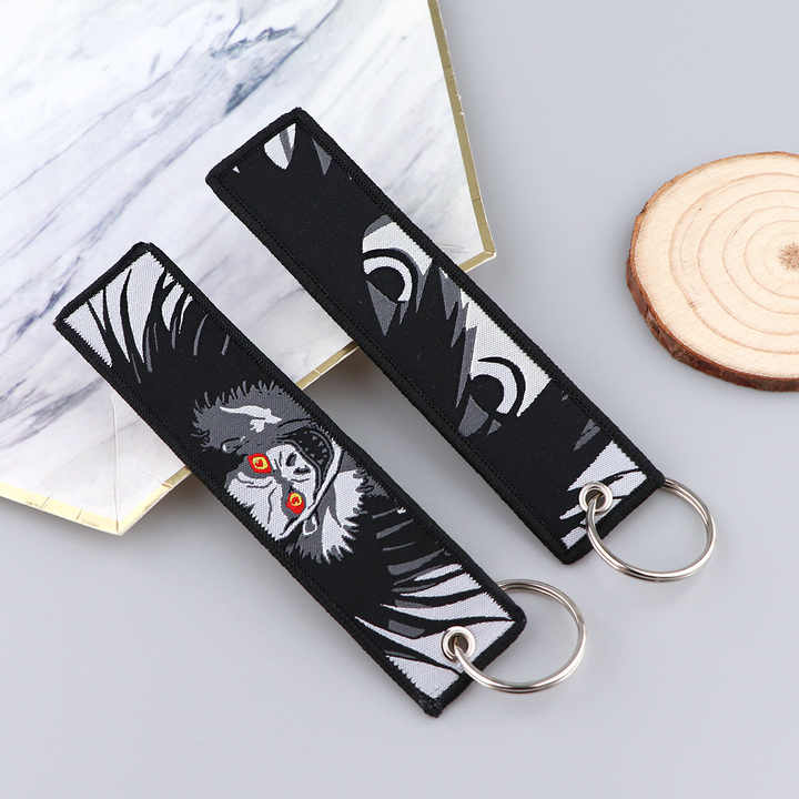 Death Note Keychain - Anime Gift for Motorcycle Enthusiasts