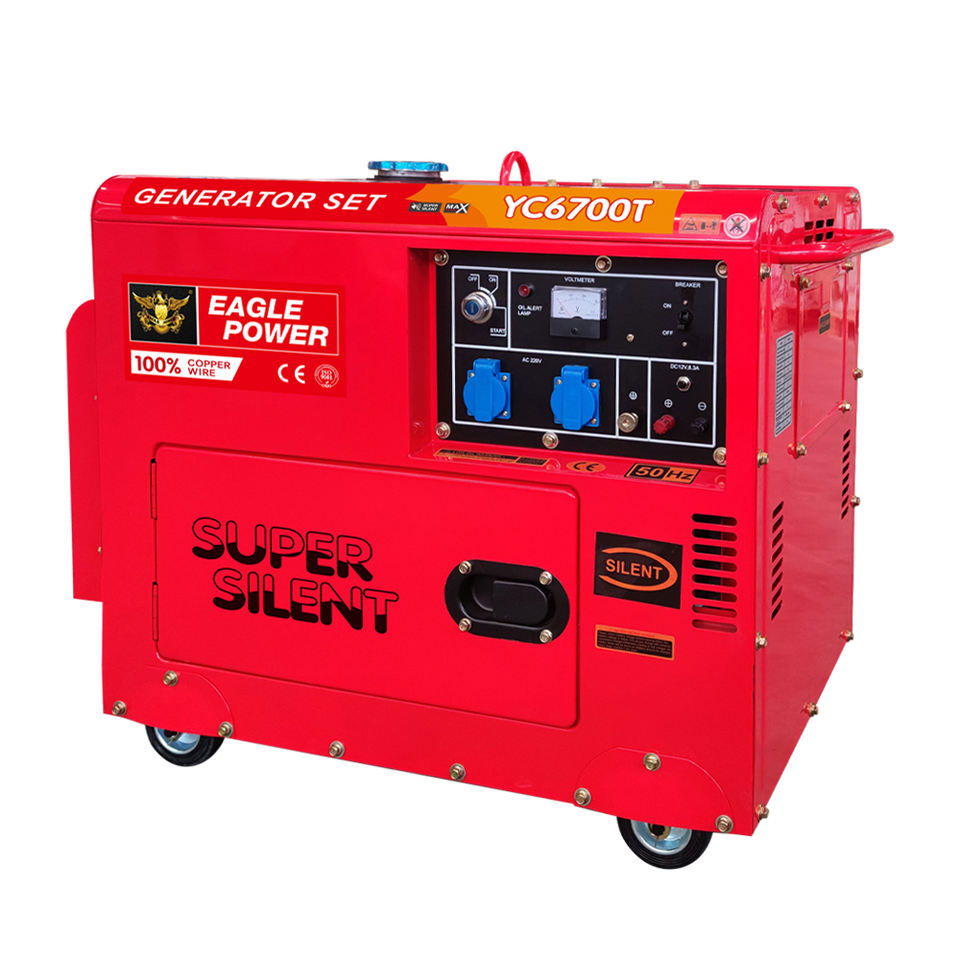 Wholesale 5KW Diesel Generators Portable Auto Start Silent Type with ...