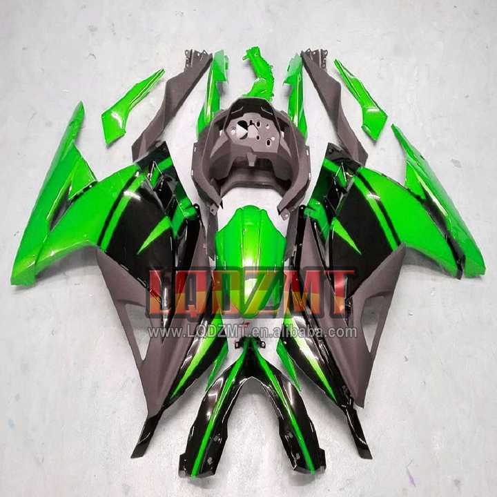 Injection for KAWASAKI NINJA ZX-3R EX300 ZX 300 Stock Green ZX3R 13 14 ...