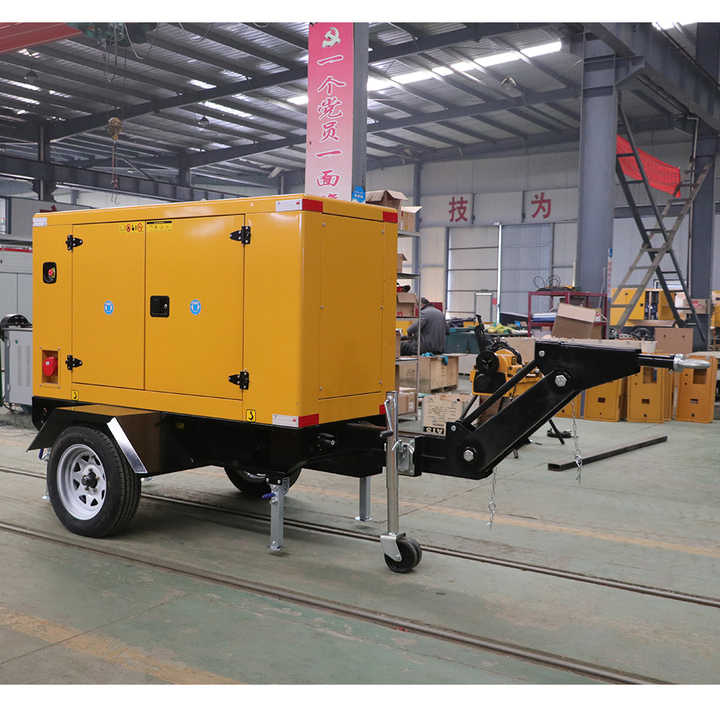 20kw 30kw 50kw 75kva Generator Diesel Silent Trailer Mounted Diesel ...