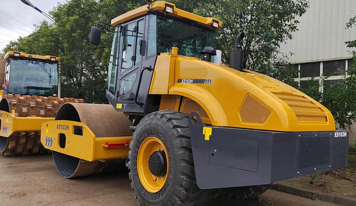 10 Ton Single Drum Vibratory Compactor Road Roller XS103H with 1513mm ...