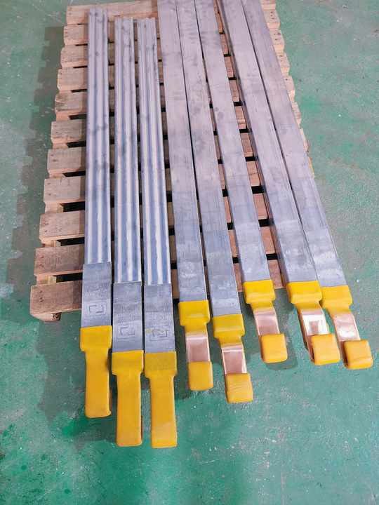 Factory Chrome Plating Round Anodes With Copper Bar Wave Anodes From ...