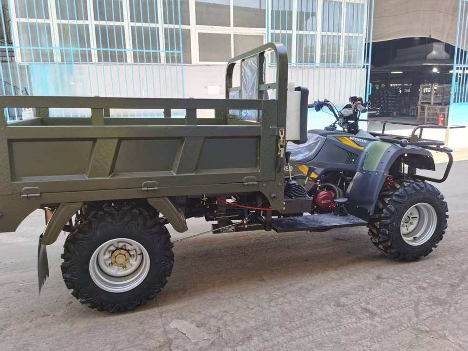 Four-Wheel Drive (4WD) ATV with Tipper Function, Gasoline-Powered ...