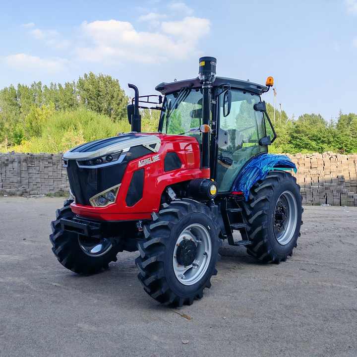 Yto 4WD Wheel Farm Tractor with Cabin Agricultural Machinery Mini Farm Tractor Compare Yto Lovol ...