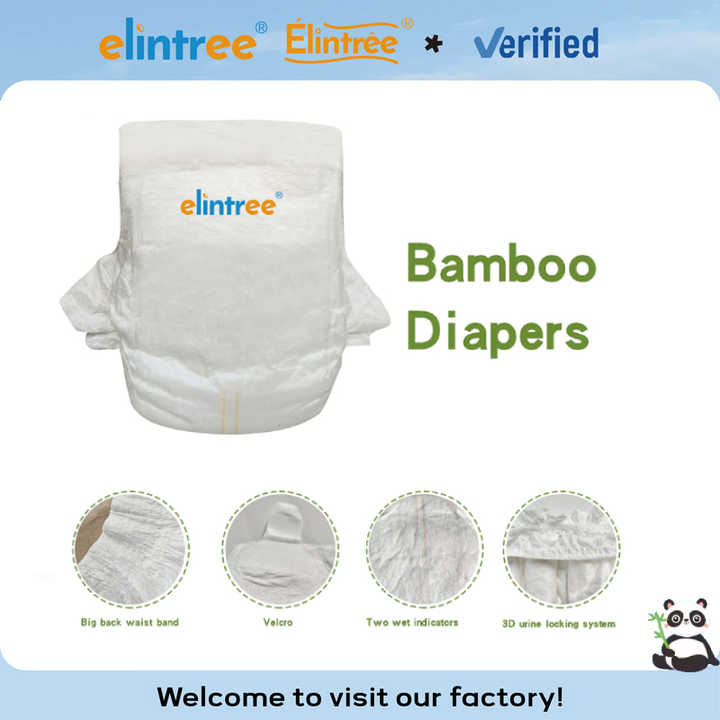 Elintree OEM Organic Eco-friendly a Grade Disposable Breathable 3D Leak ...