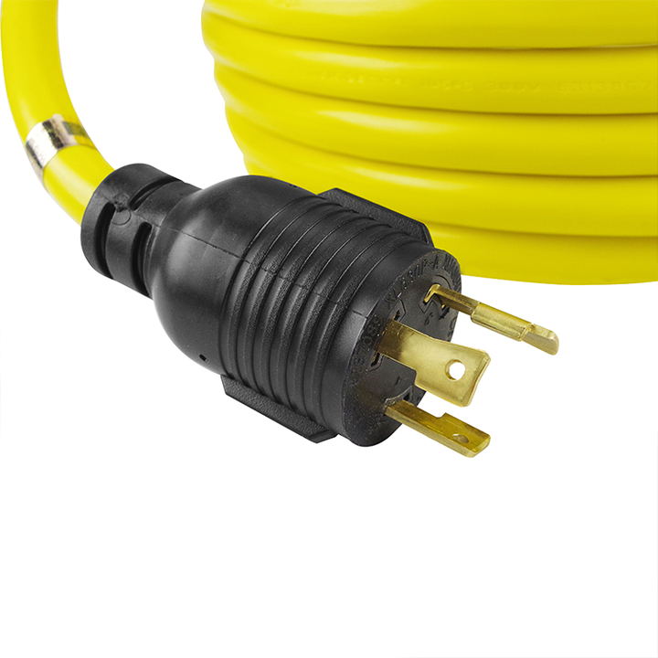 US Standard 30A Extension Cord Handheld Strap SJTW Wire Type 3 Prong ...