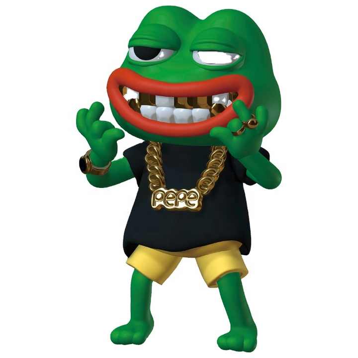 Sad Frog Resin The Frog Pepe Styles Funny Cartoon Animal Frog Pepe ...