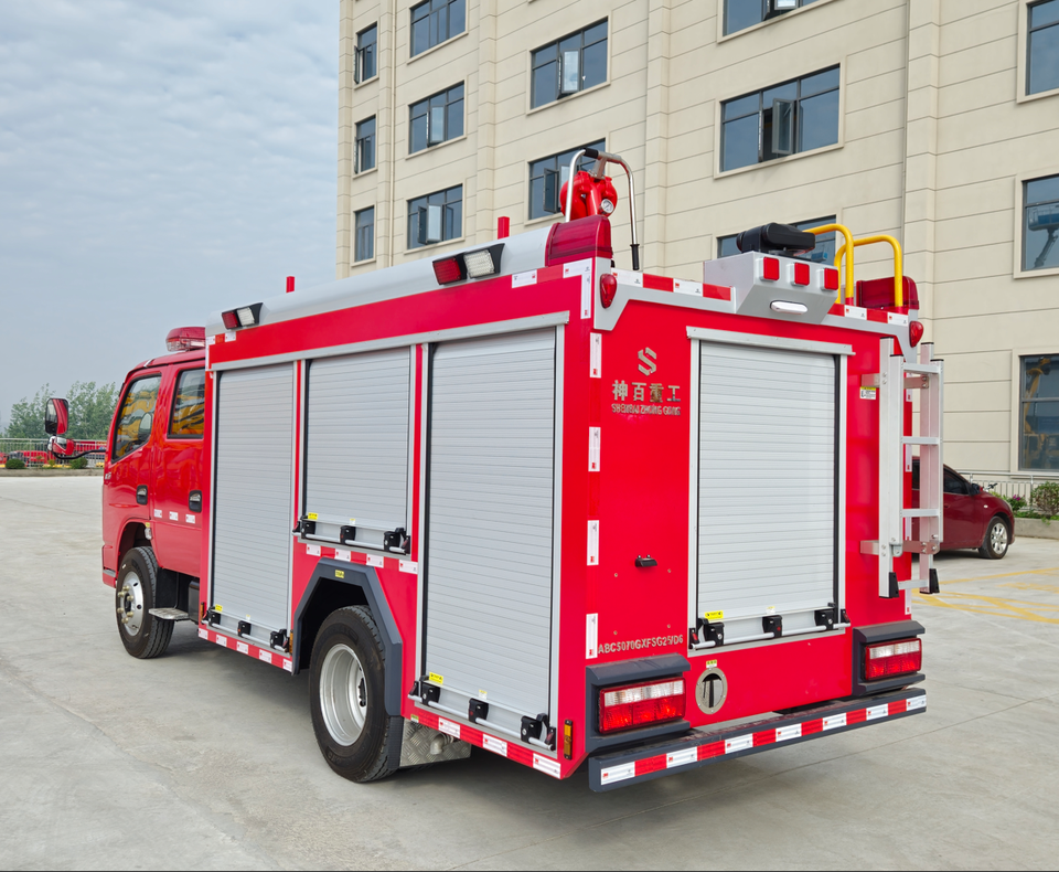 3000-liter Water Tanker Fire Truck for Forest Fire Fighting Euro 3 ...